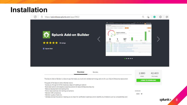 Building Add-on using Splunk Add-on Builder from Scratch | PPT