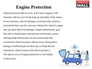 Add-ons and Exclusions of Motor Insurance | PPTX