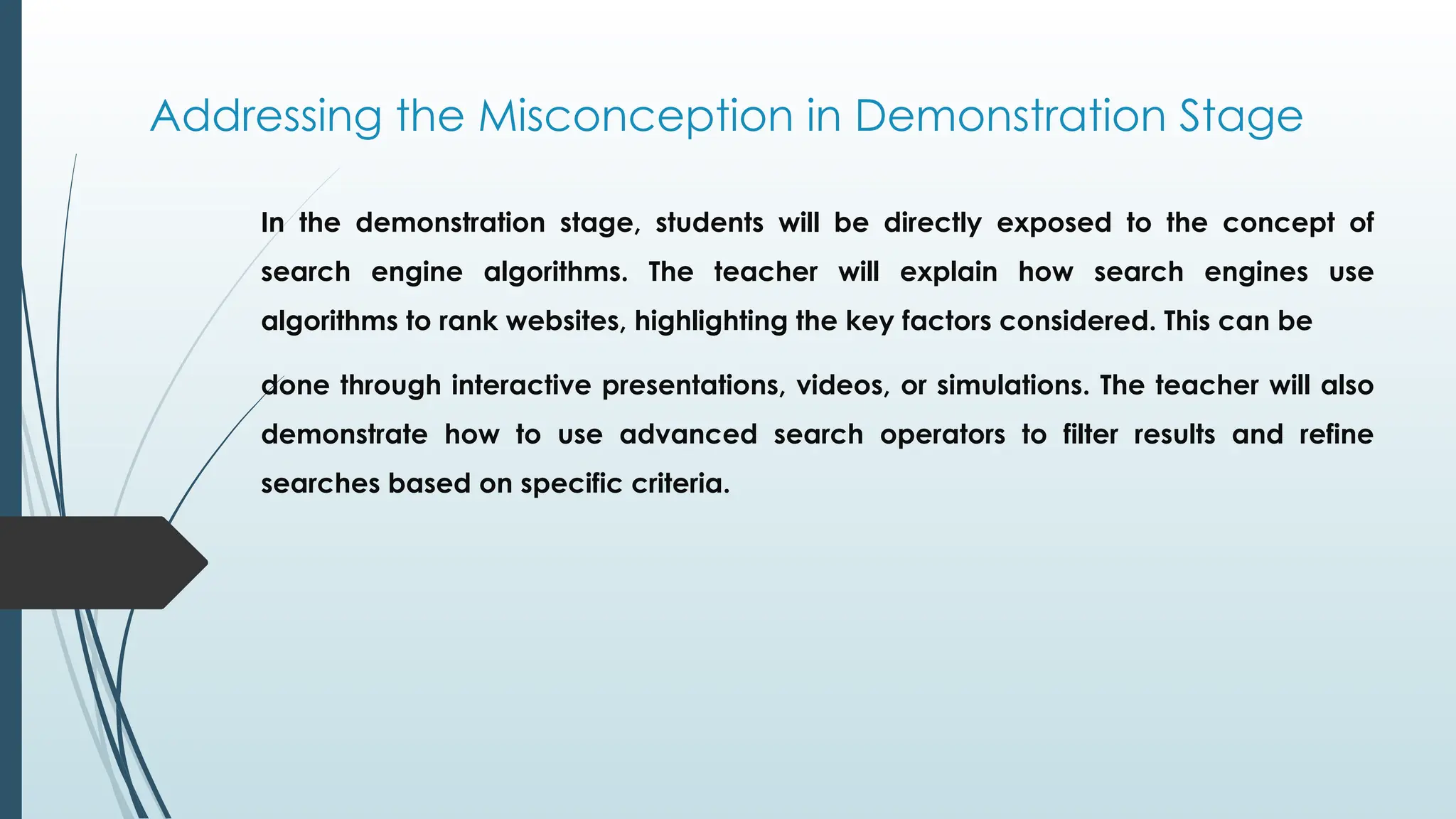 Misconception using Merrill First Principle | PPT