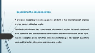 Misconception using Merrill First Principle | PPT