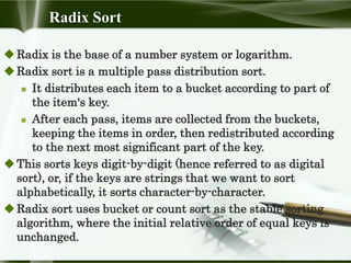 Address calculation-sort | PPT