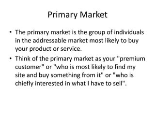 Addressable Market | PPTX