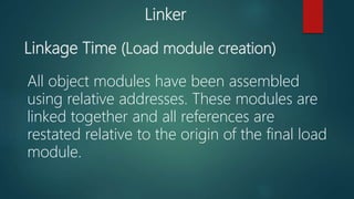 Address Binding (Load time, run time , compile time) | PPTX