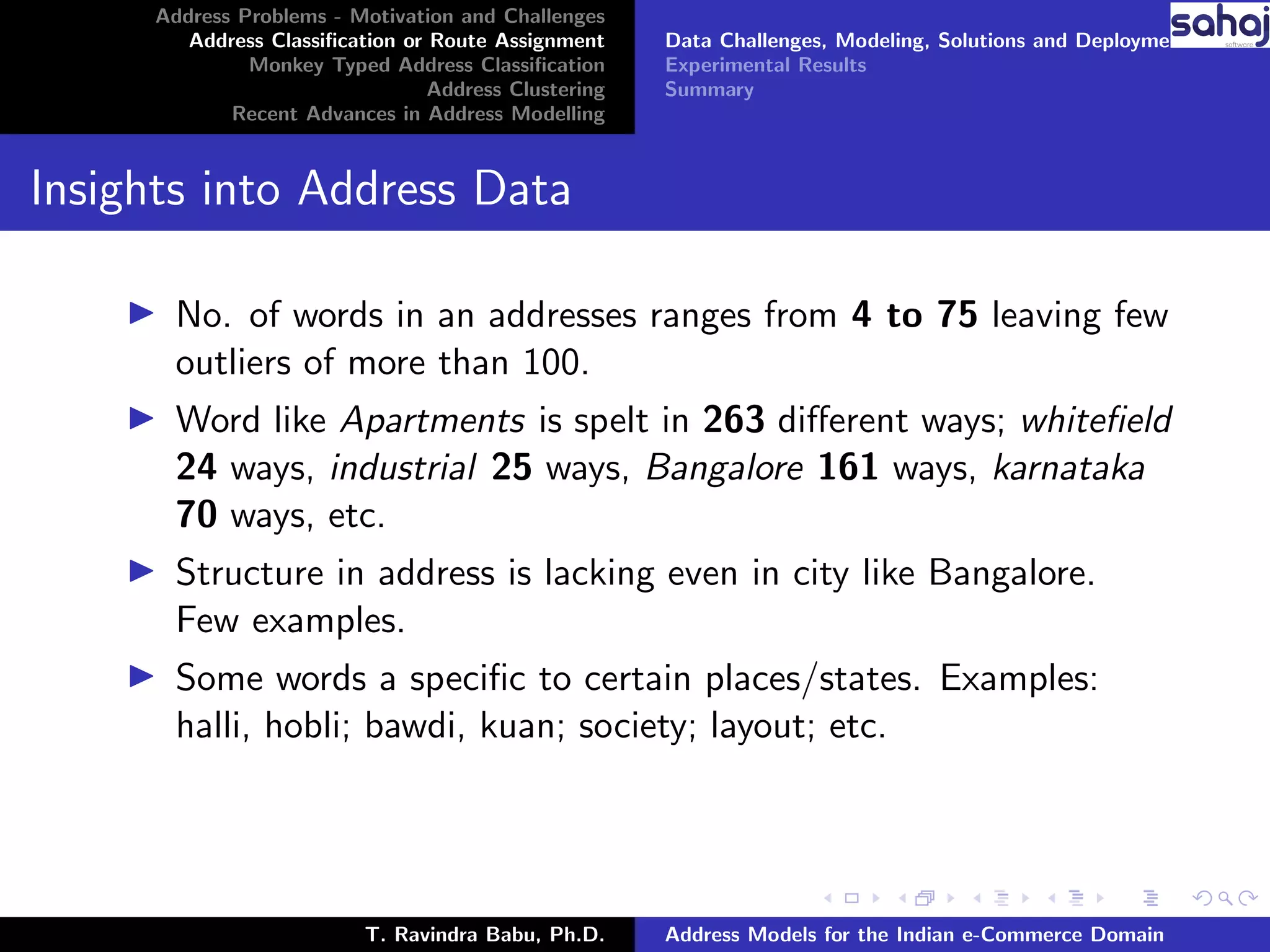 Address classification | PDF
