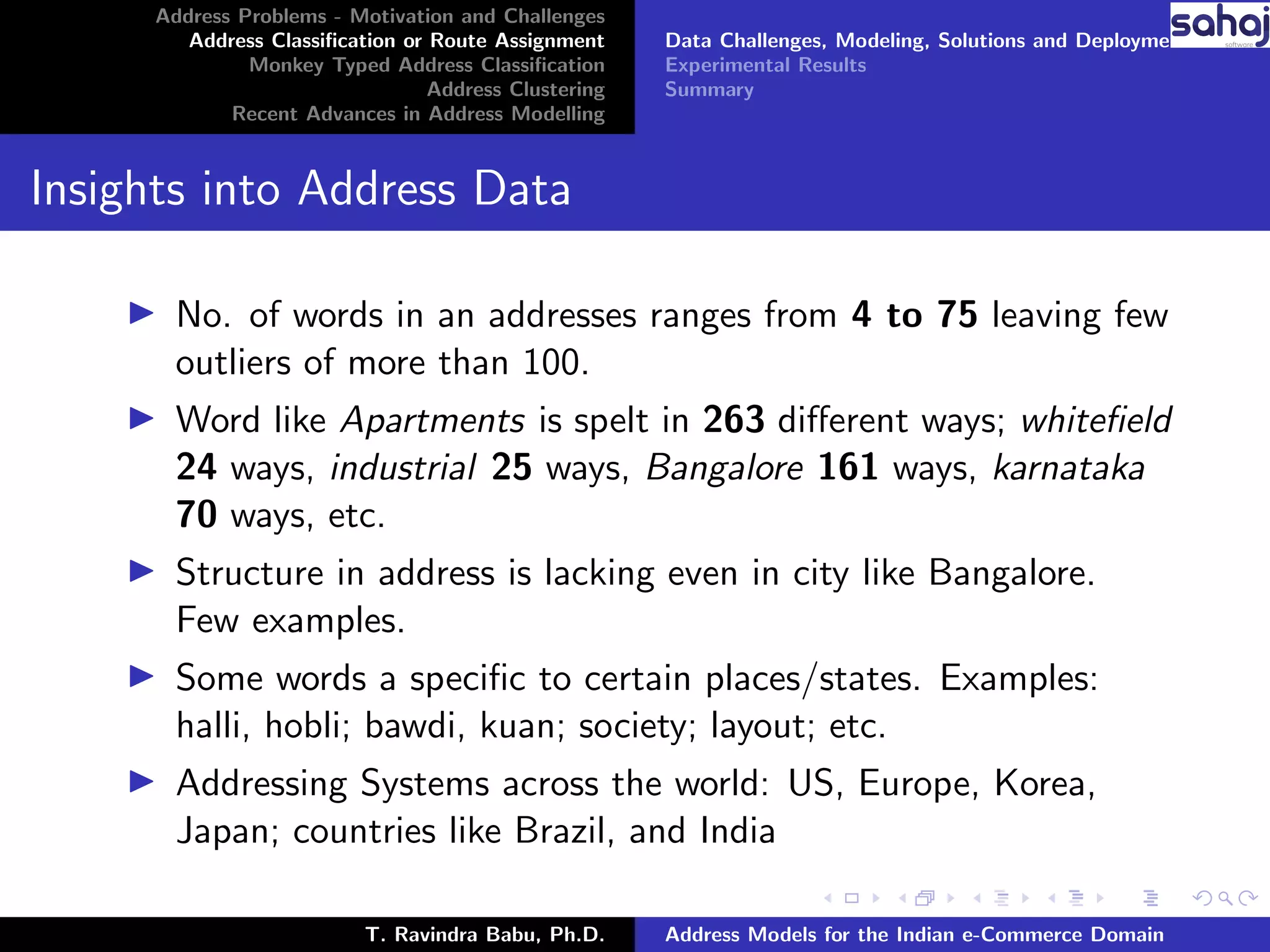 Address classification | PDF
