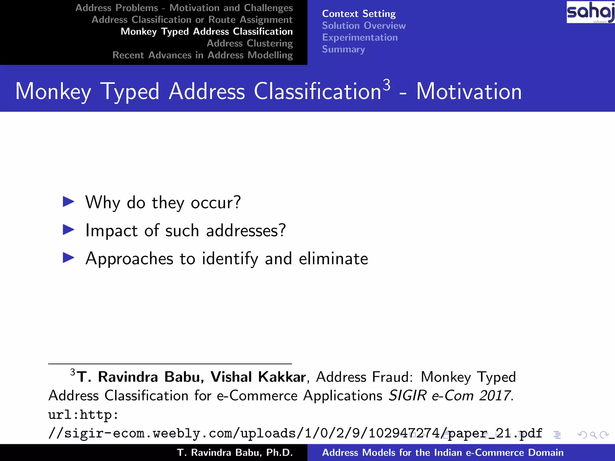 Address classification | PDF