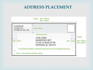 Addresses | PPT