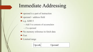 Addressing | PPTX | Programming Languages | Computing