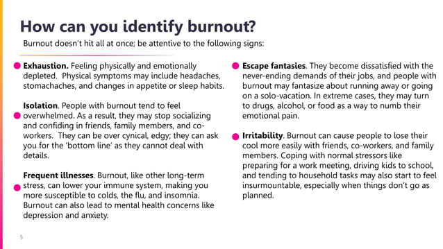 addressing-burnout | PPT
