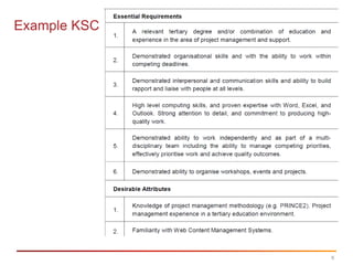 Addressing Key Selection Criteria | PPTX | Resume Writing and Advice ...