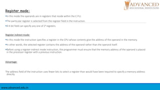 Addressing modes | PPTX