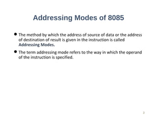 Addressing modes of 8085 | PPS | Operating Systems | Computer Software ...