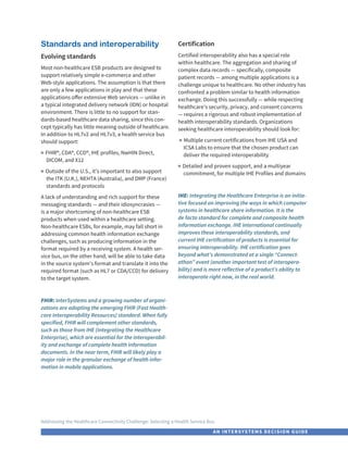 Addressing the Healthcare Connectivity Challenge | PDF