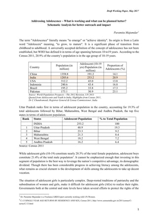 Addressing Adolescence | DOC