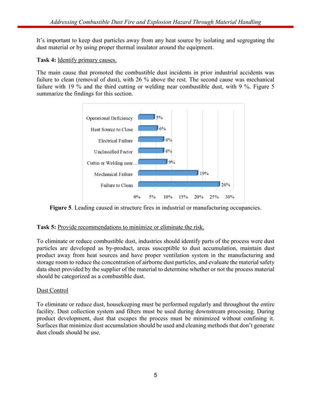 Addressing combustible dust hazards through material handling in industrial process | PDF