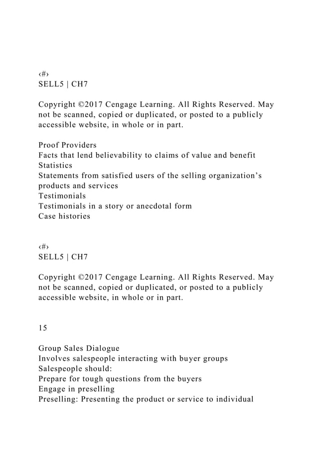 Addressing Concerns and Earning CommitmentCopyright ©2017 Ceng.docx ...