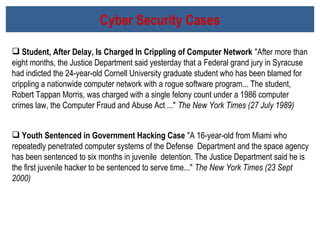 Addressing cyber security | PDF | Information and Network Security ...