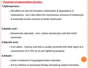 Addressing dry skin , acne, pigmentation , | PPTX