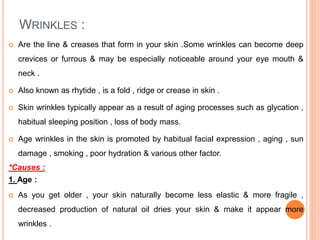 Addressing dry skin , acne, pigmentation , | PPTX