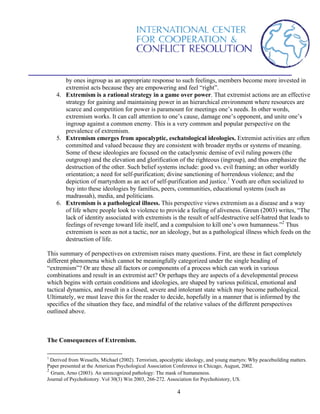 Addressing extremism | PDF