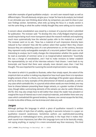 Addressing Five Common Weaknesses In Qualitative Research Sticking ...