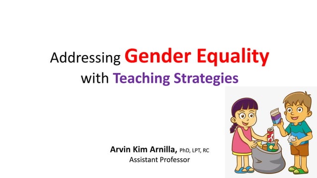 Addressing gender equality with teaching strategies | PDF