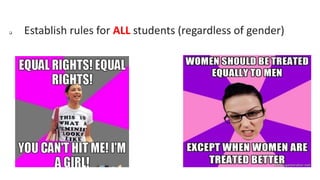 Addressing gender equality with teaching strategies | PDF