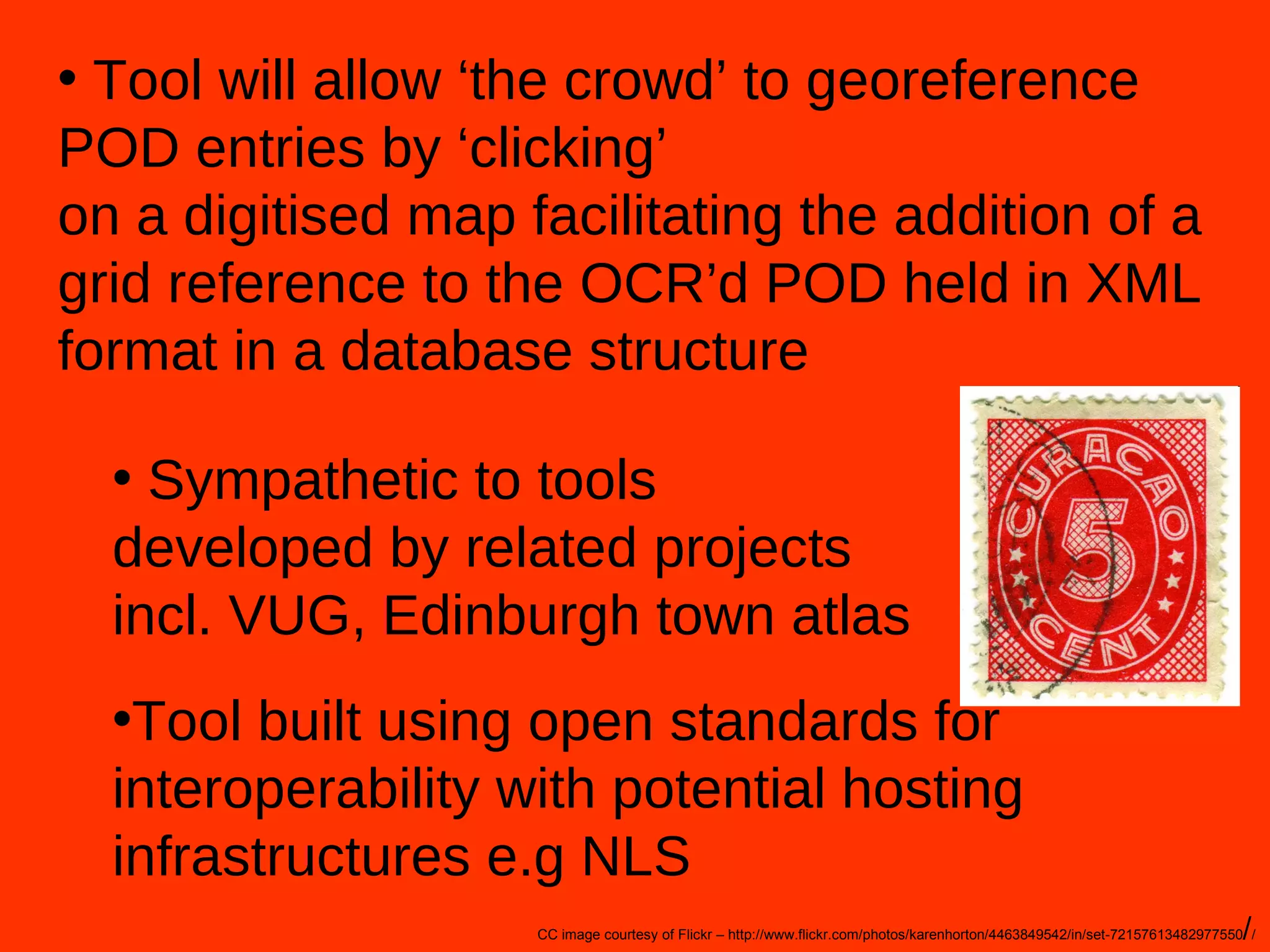 AddressingHistory - Crowdsourcing historical data and maps | PPT