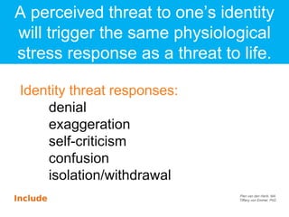 Addressing Identity Threat with Self-Compassion | PPTX