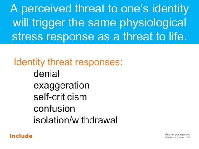 Addressing Identity Threat with Self-Compassion | PPT