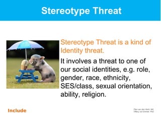 Addressing Identity Threat with Self-Compassion | PPTX
