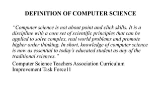 Addressing learning gaps and career oppurtunities after B.Sc computer ...