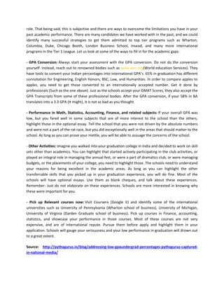 Addressing low gpa | PDF | College Planning | College Education