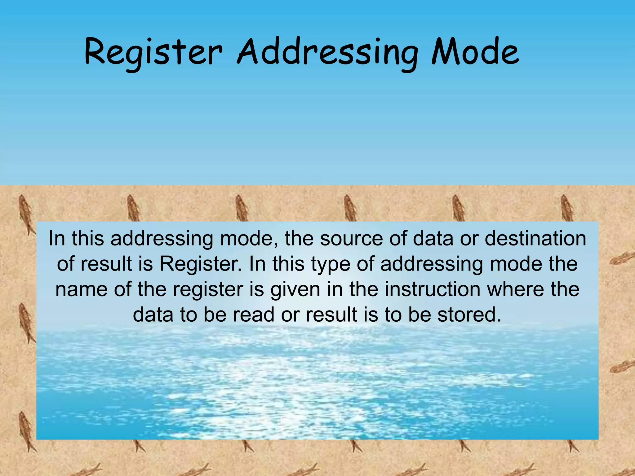 Addressing mode | PPTX