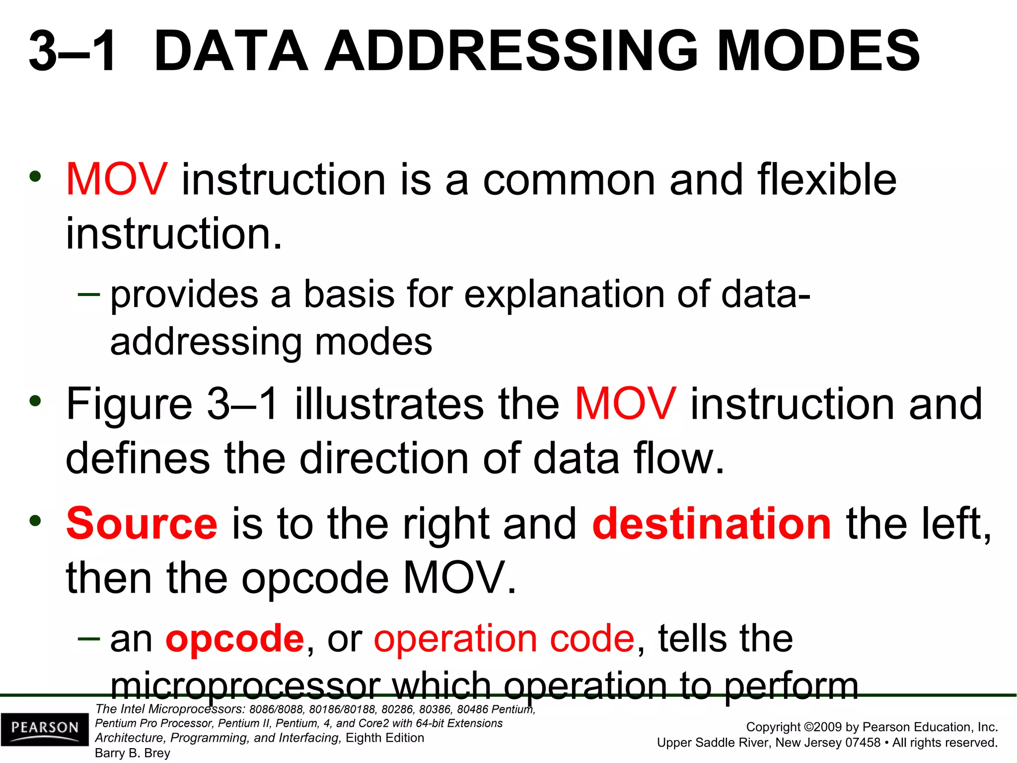 Addressing mode | PPT | Operating Systems | Computer Software and Applications