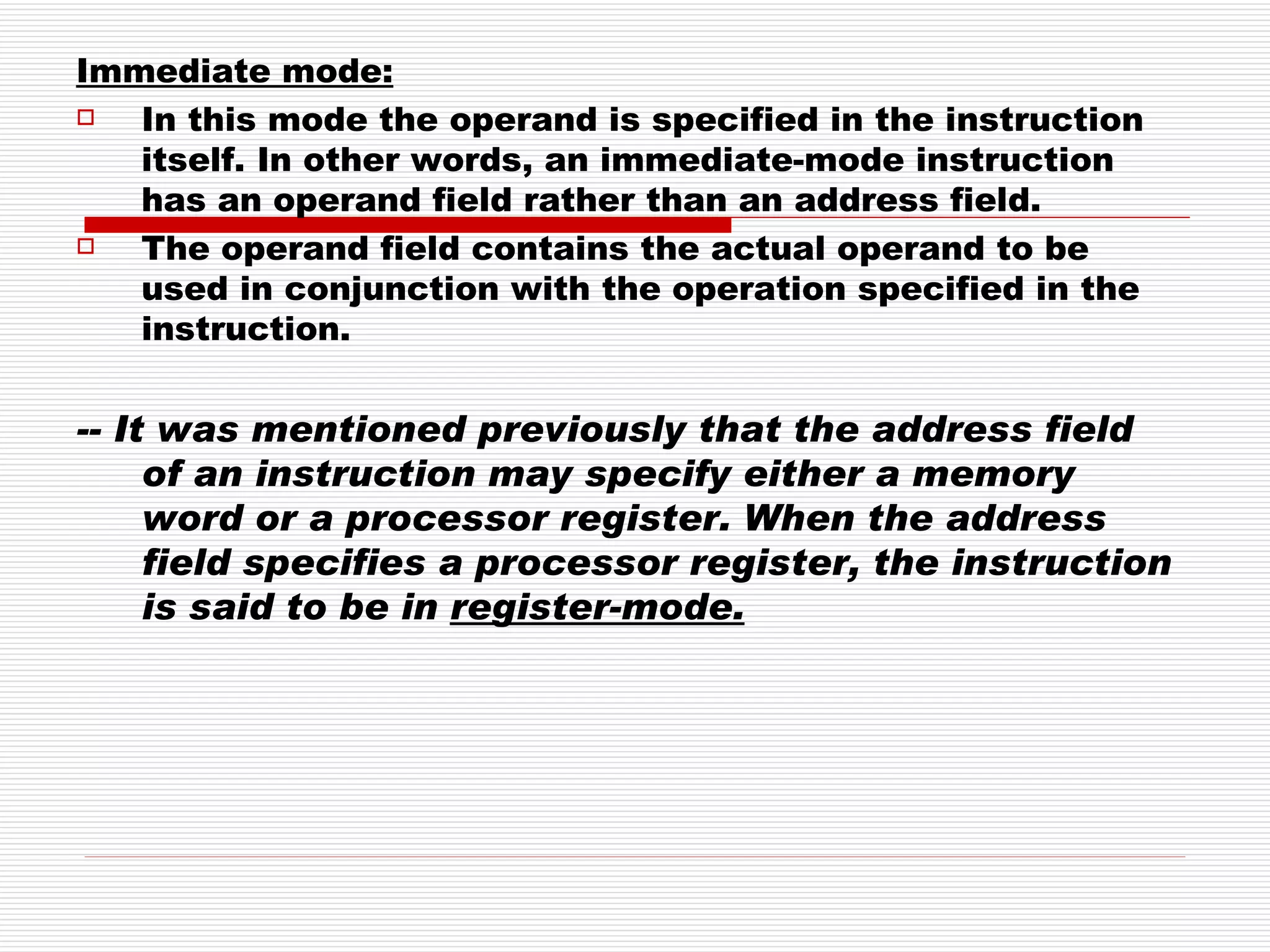 Addressing modes | PPT