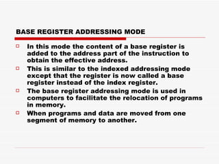 Addressing modes | PPT