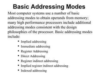 Addressing modes | PPT