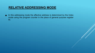 Addressing modes | PPTX