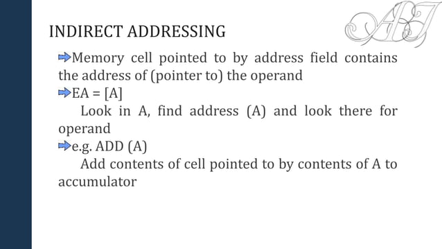 Addressing modes | PPTX | Programming Languages | Computing