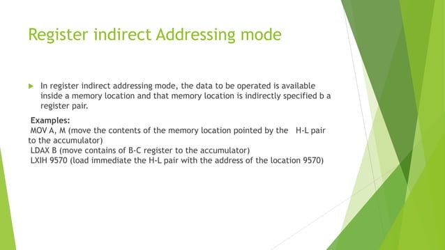 Addressing modes | PPT