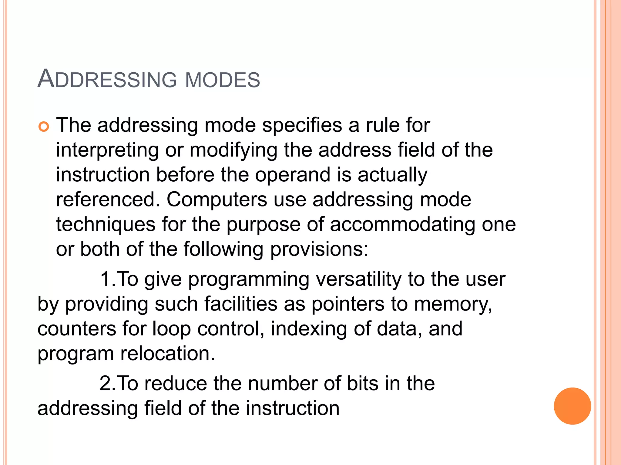 Addressing modes | PPT