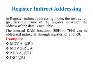 Addressing modes | PPTX