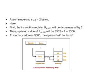Addressing Modes.pptx | Programming Languages | Computing