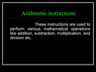 Addressing modes of 8051 | PPT