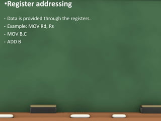 Addressing modes 8085 | PPTX