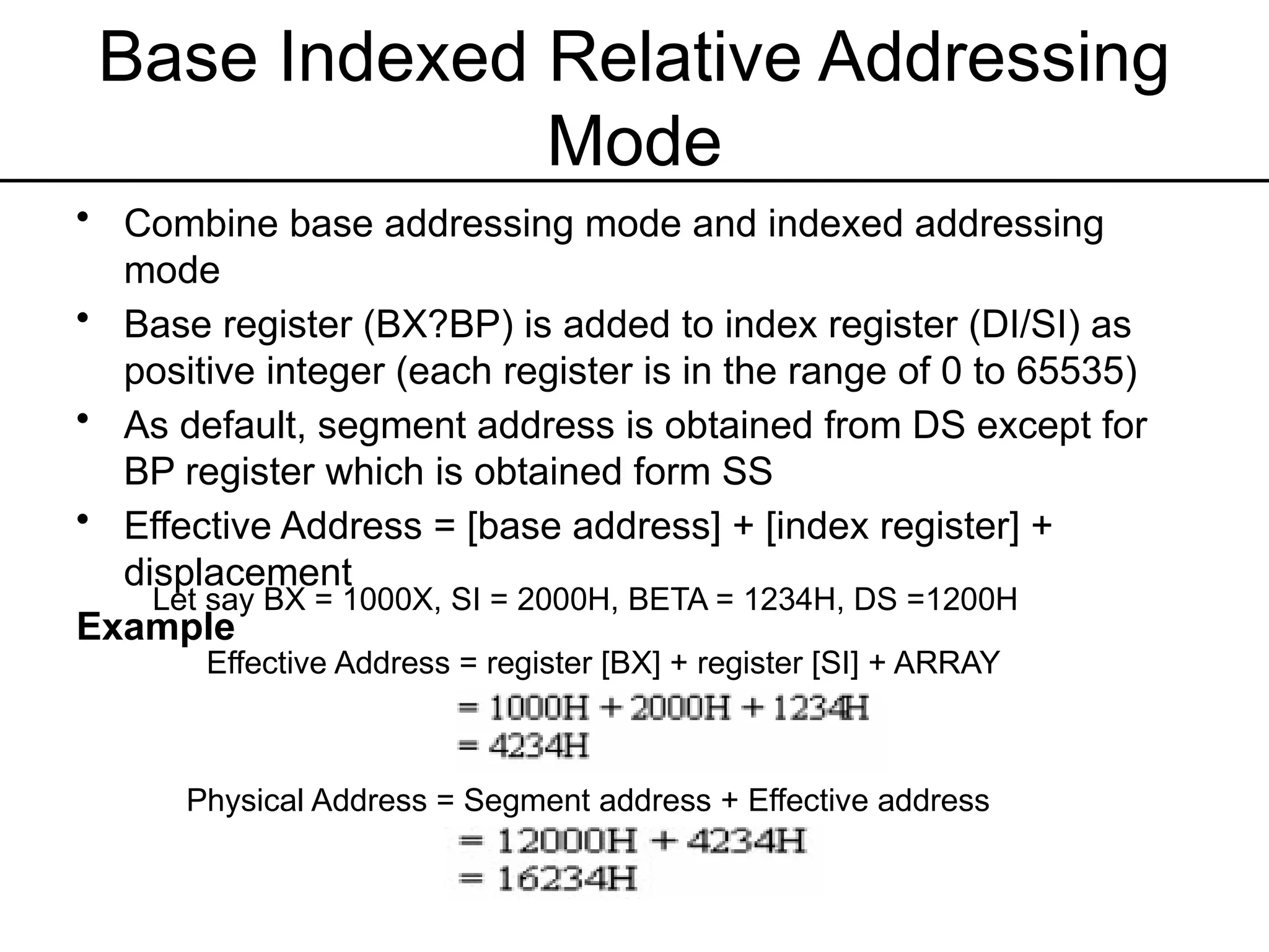 ADDRESSING MODES 8086 (1).pptxaddressing modes of 8086 microprocessor ...