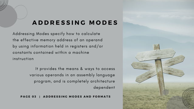 Addressing Modes and Formats.pdf | Programming Languages | Computing