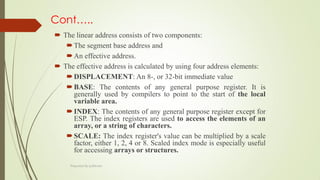 Addressing modes of 80386 | PDF | Programming Languages | Computing