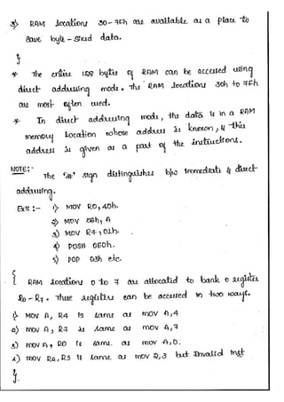Addressing modes of 8051.pdf